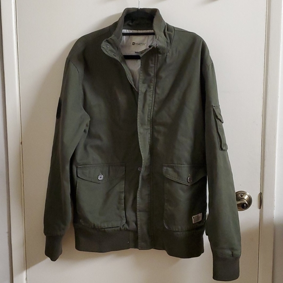 Matix | Jackets & Coats | Matix Military Green Jacket | Poshmark